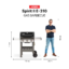 Weber Size Guide | Compare Weber BBQ Dimensions at Classic Fireplaces ...